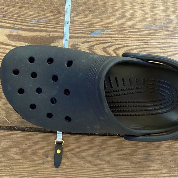 CROCS | Shoes | Crocs Black Sz W7 M5 | Poshmark